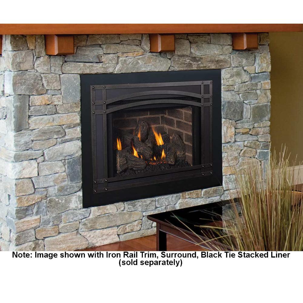 IronStrike Madison Park 27 Direct Vent Natural Gas Fireplace Insert ...