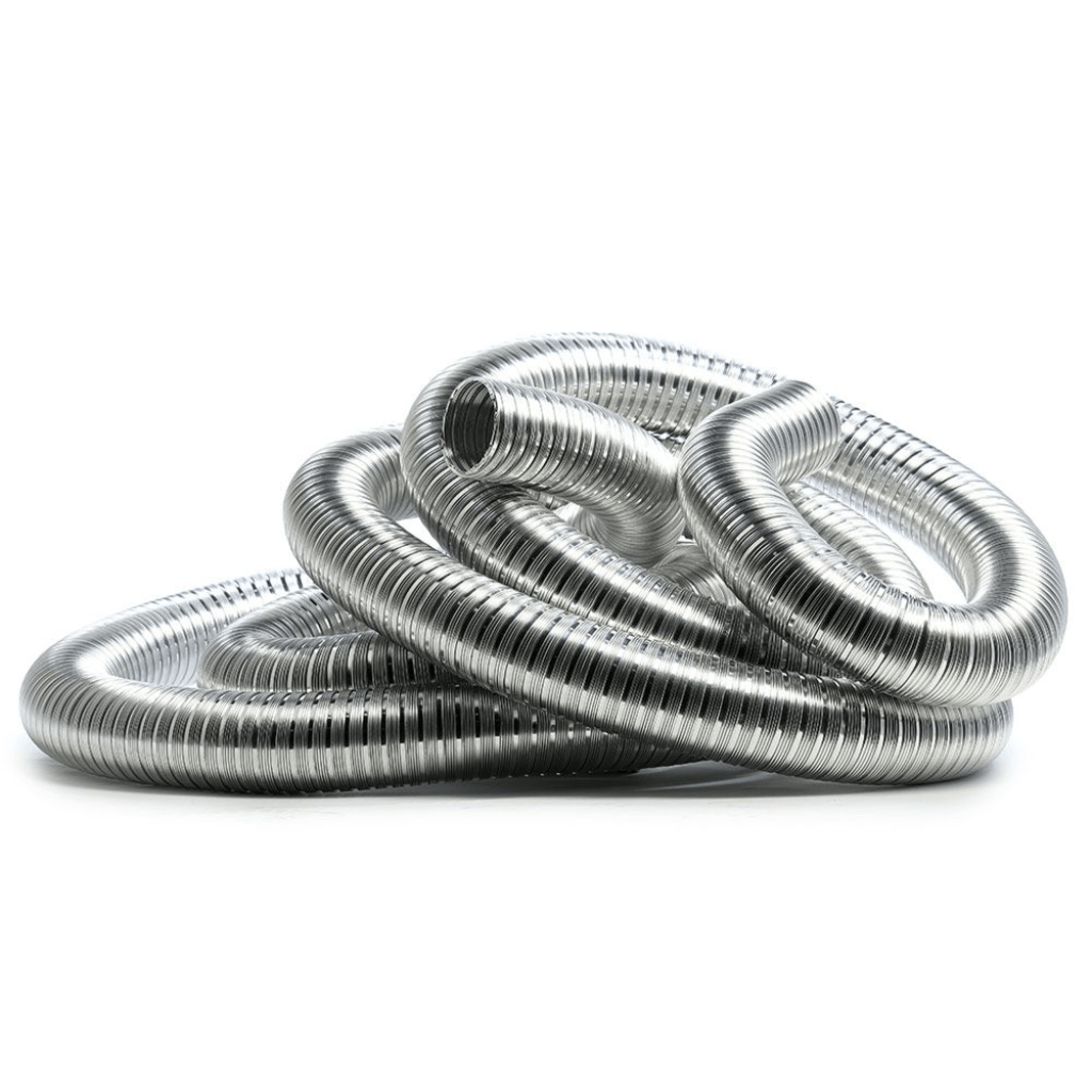 Kingsman Flex Pipe Kit for (2" x 25 ft & 3" x 25 ft Gas Flex Liner ...