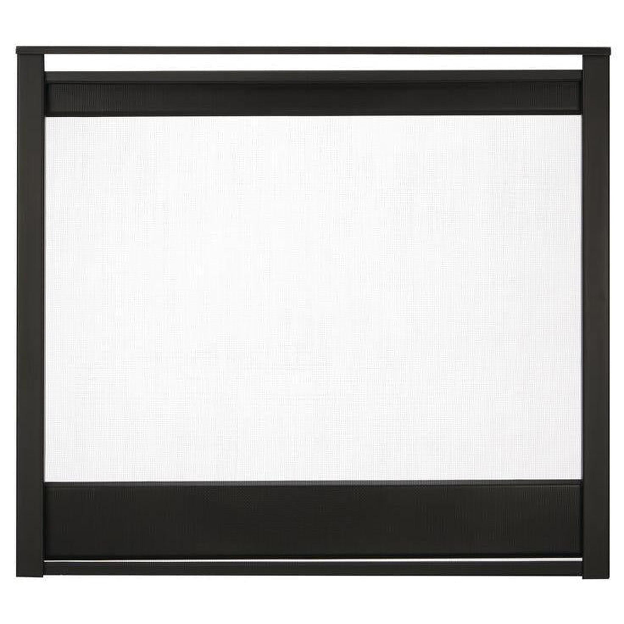 Majestic 2-Piece Black Multi-Side Firescreen Front for Pier & See-Thro ...