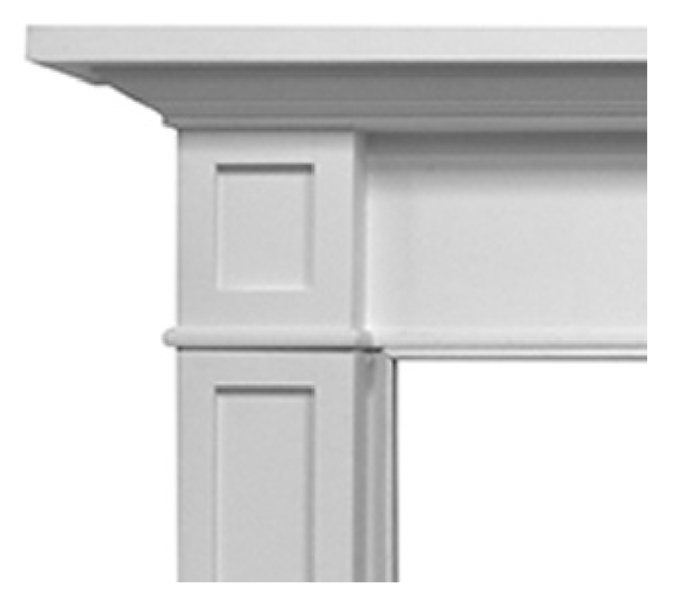 Majestic Signature Series Acadia Traditional Style Flush Wood Fireplac ...