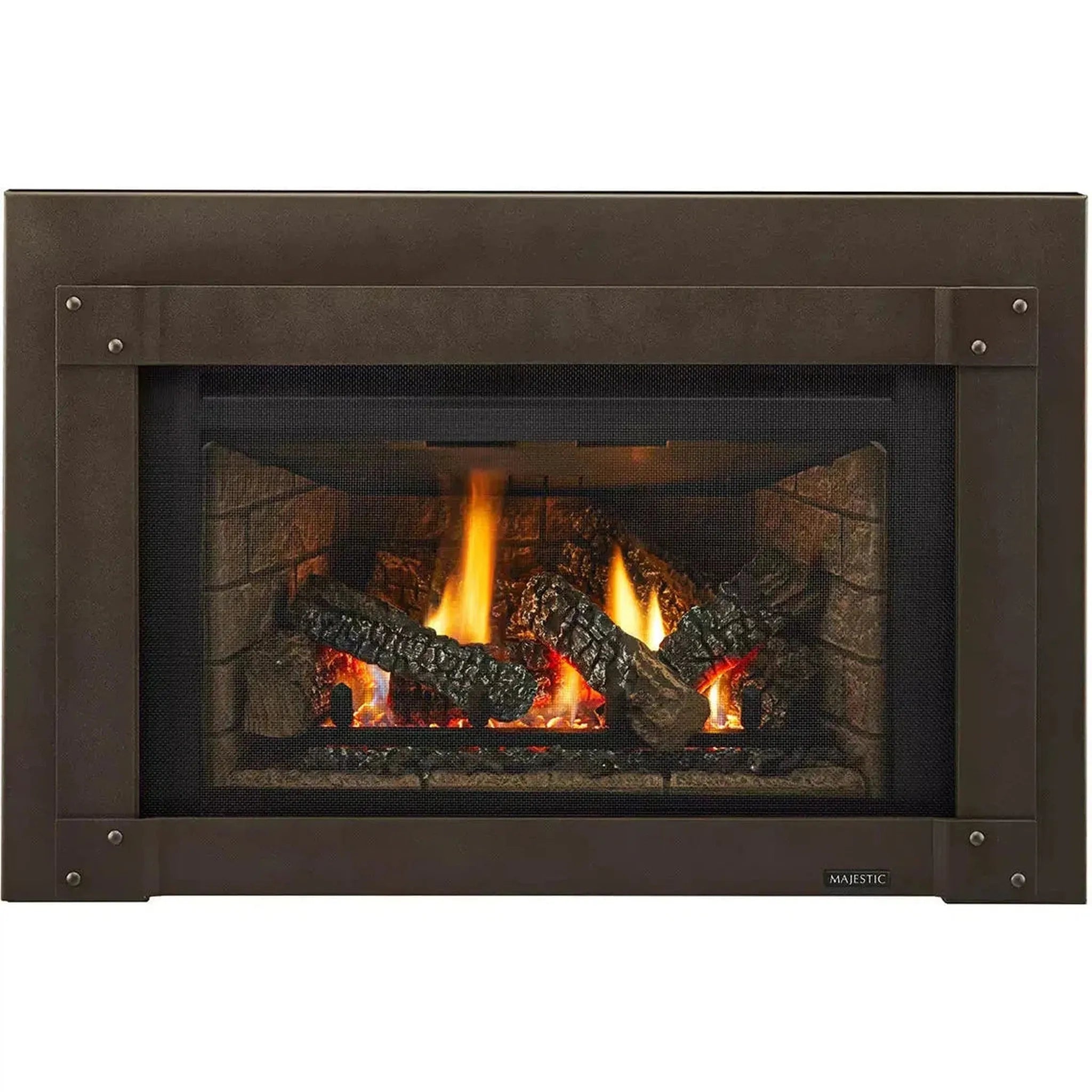 Majestic Trilliant Small 25" Traditional Direct Vent Natural Gas Firep ...