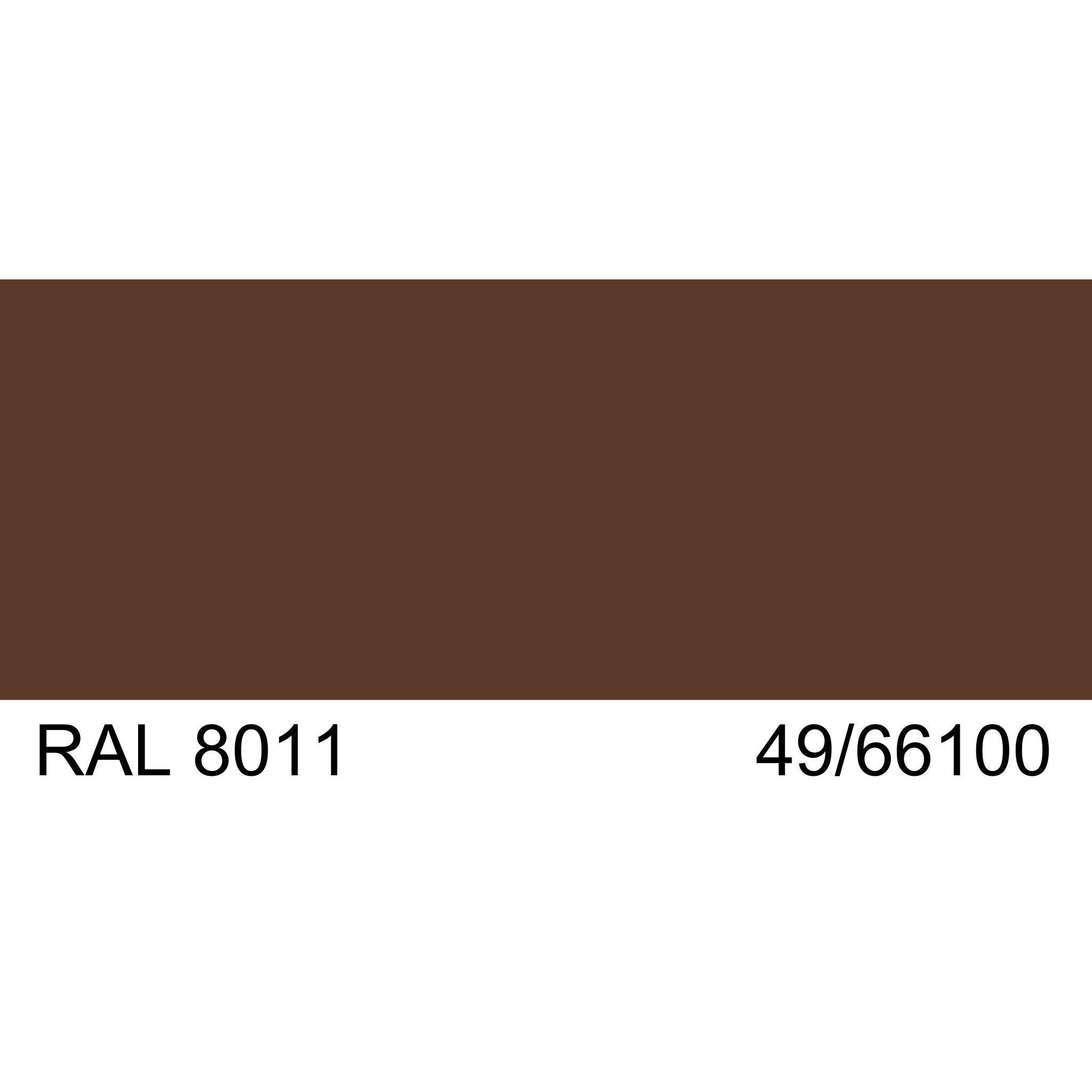 Malm 12" x 8" Mid Section Pipe With RAL 8011 49/66100 Powder Coat Fini ...