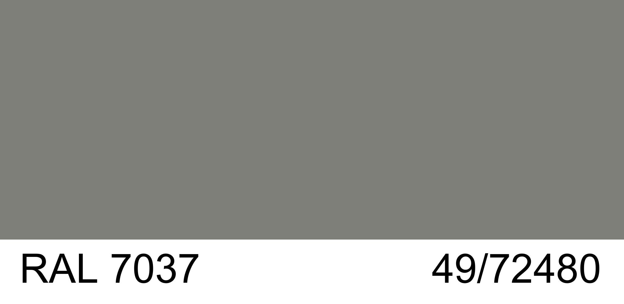 Malm 24" x 7" Damper Section Pipe With RAL 7037 49/72480 Powder Coat F ...