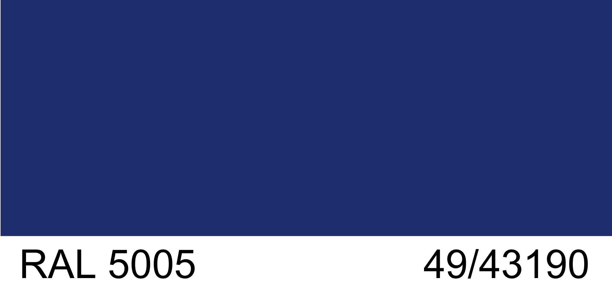 Malm 24" x 8" Damper Section Pipe With RAL 5005 49/43190 Powder Coat F ...