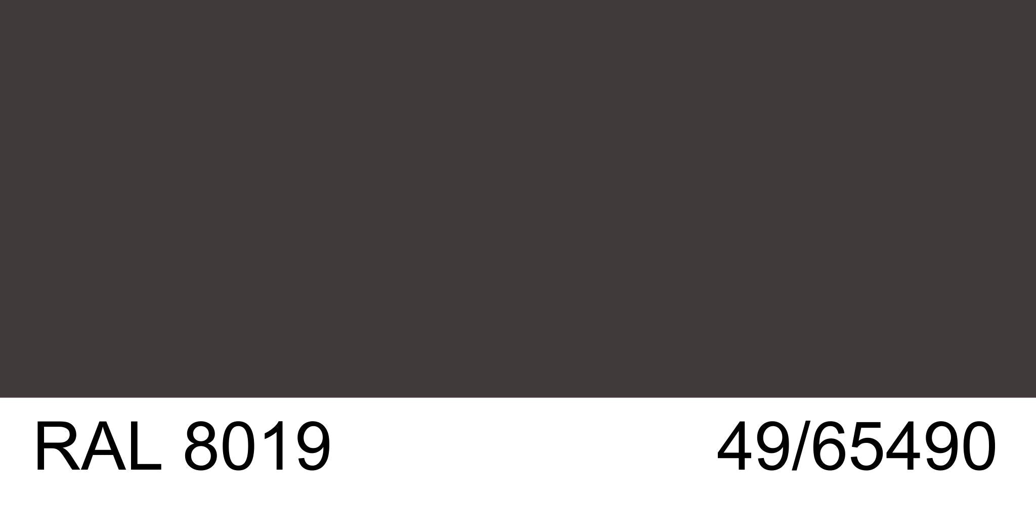 Malm 24" x 8" Slip Section Pipe With RAL 8019 49/65490 Powder Coat Fin ...