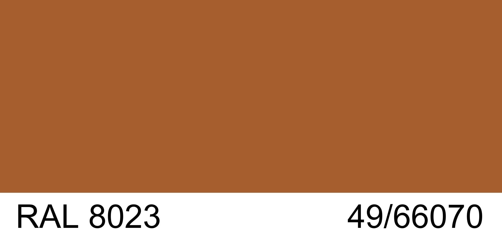 Malm 24" x 8" Slip Section Pipe With RAL 8023 49/66070 Powder Coat Fin ...