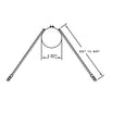 Metal-Fab All-Fuel Temp/Guard 7TGRB Roof Bracket Kit – US Fireplace Store