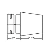 Metal-Fab Biomass Chimney 3" Horizontal Jet Cap – US Fireplace Store