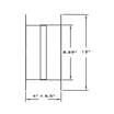 Metal-Fab Sure-Seal Direct Vent 4" Adjustable Wall Thimble – US ...