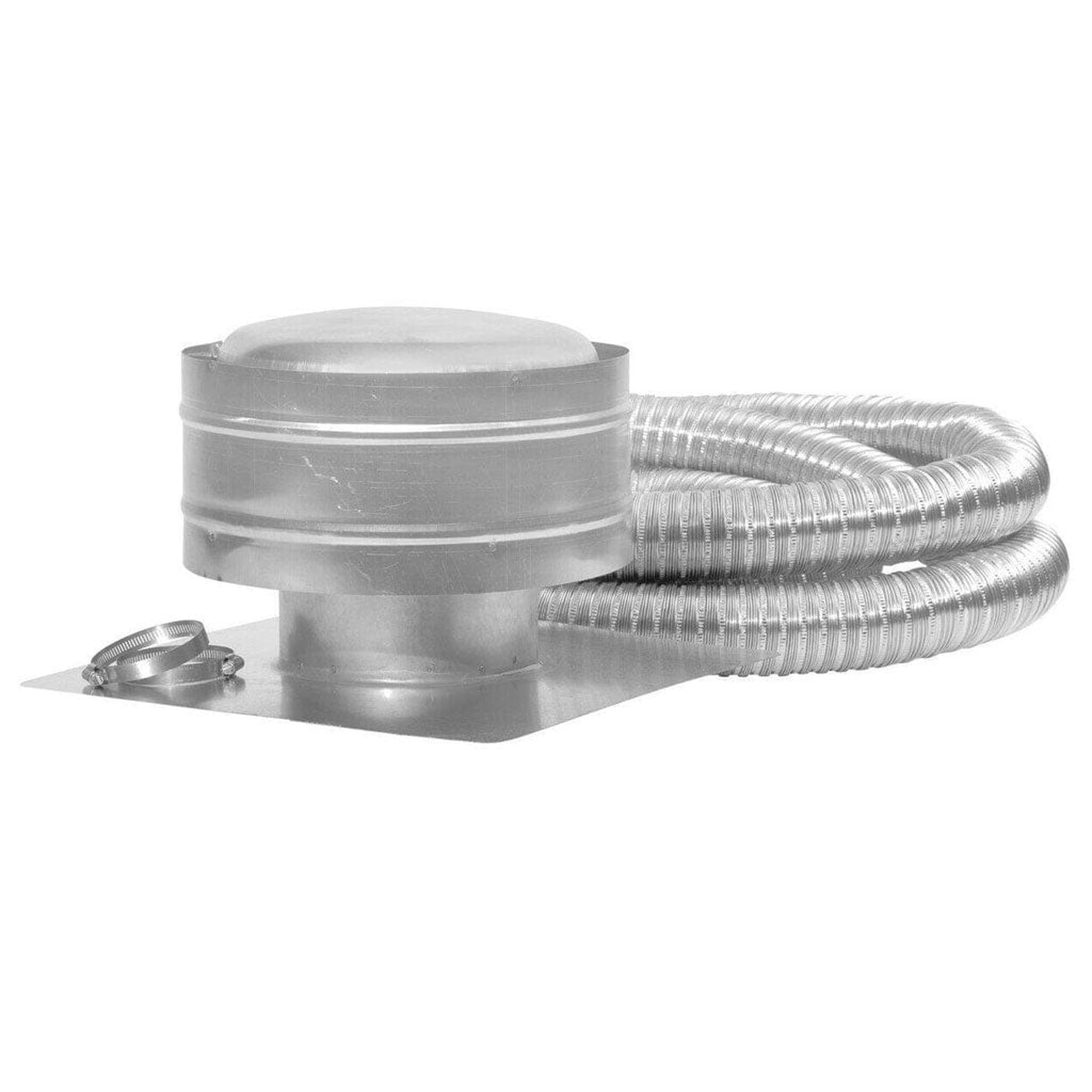 Metal-Fab Sure-Seal Direct Vent 4" Masonry Chimney Liner Kit With 420 ...