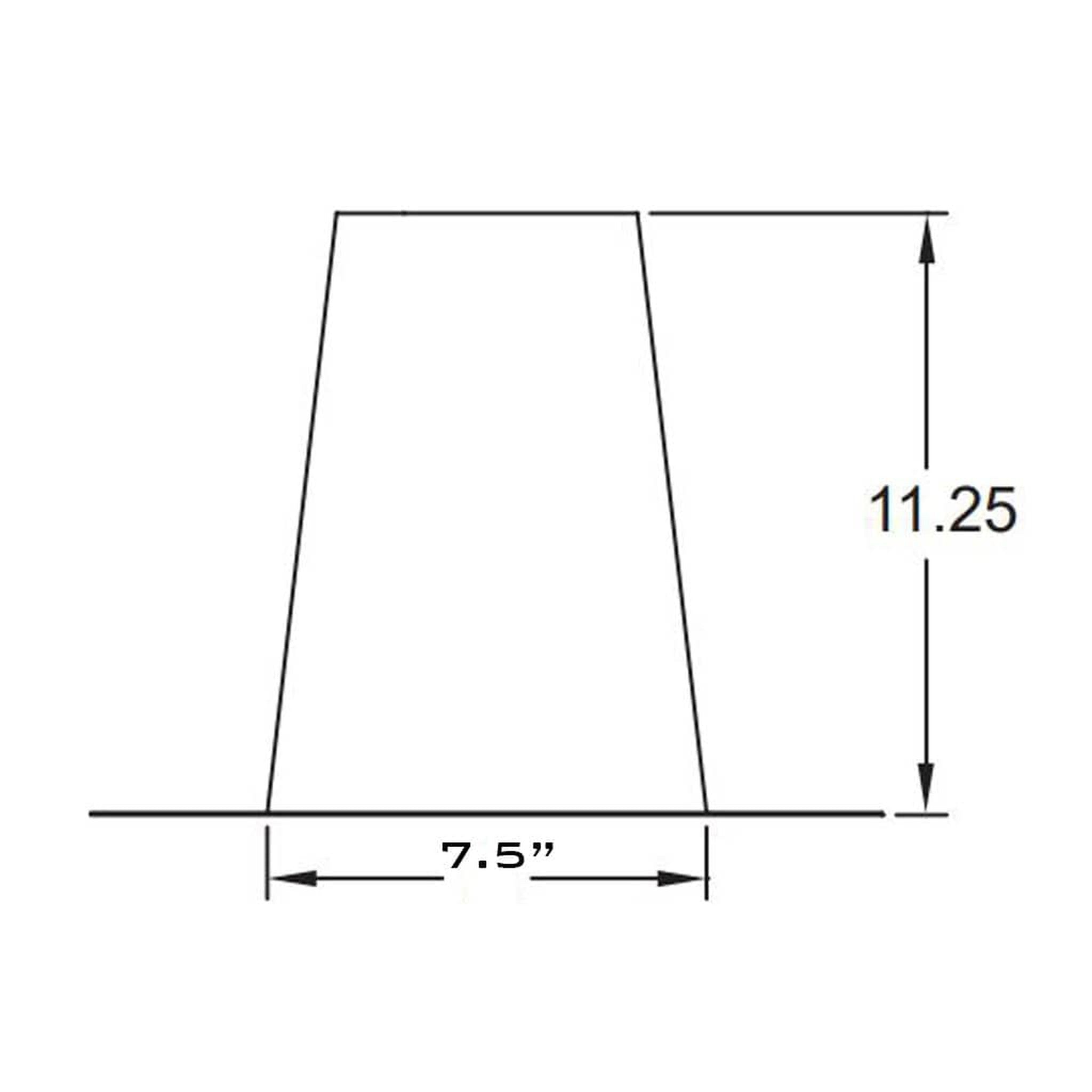 Metal-Fab Type B-Vent 3" Flat Tall Cone Flashing – US Fireplace Store