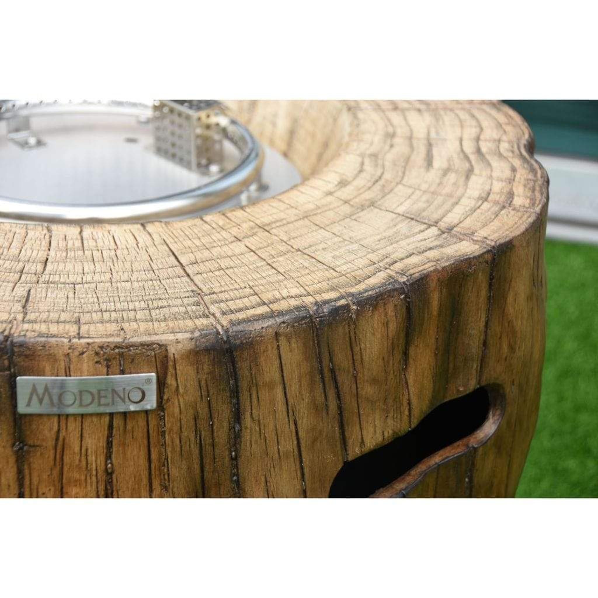 Modeno Fire 28" Redwood Manfield Fire Pit – US Fireplace Store