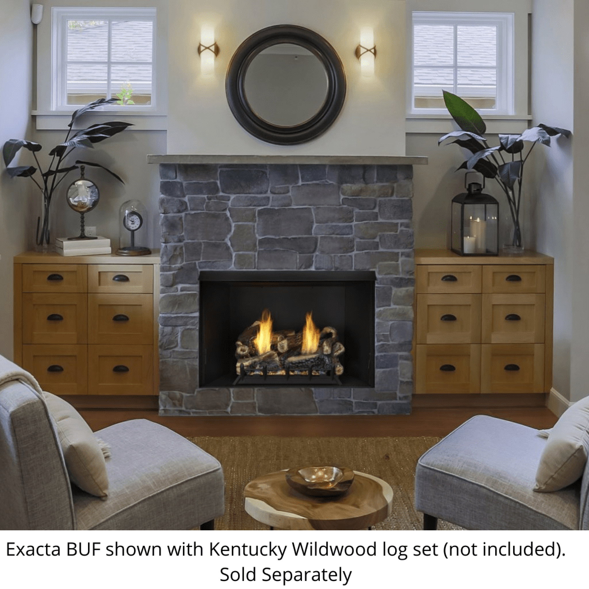 Monessen 36" Exacta Vent Free Circulating Firebox with Radiant Face ...
