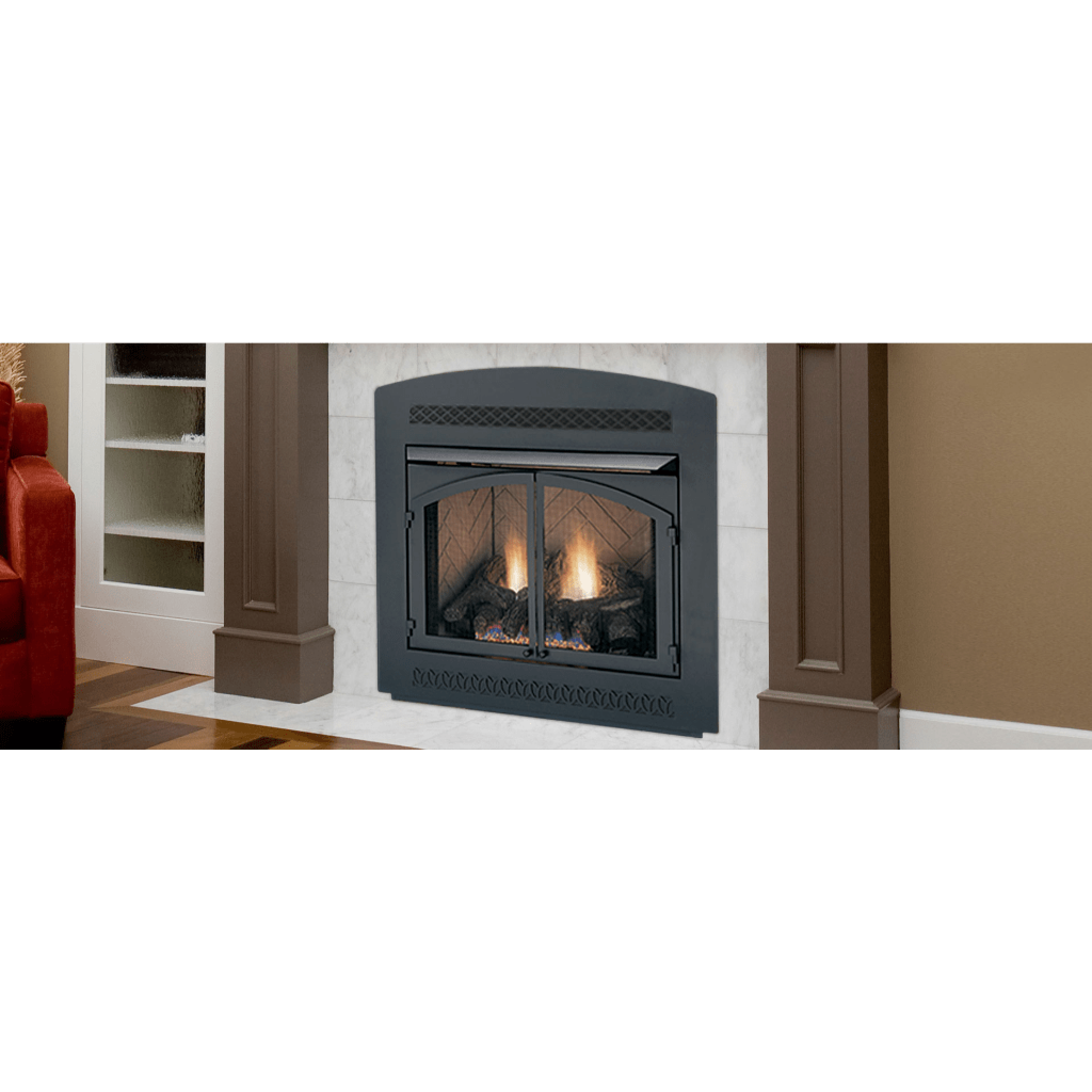Monessen 42" Magnum Vent Free Firebox With Herringbone Refractory Fire ...