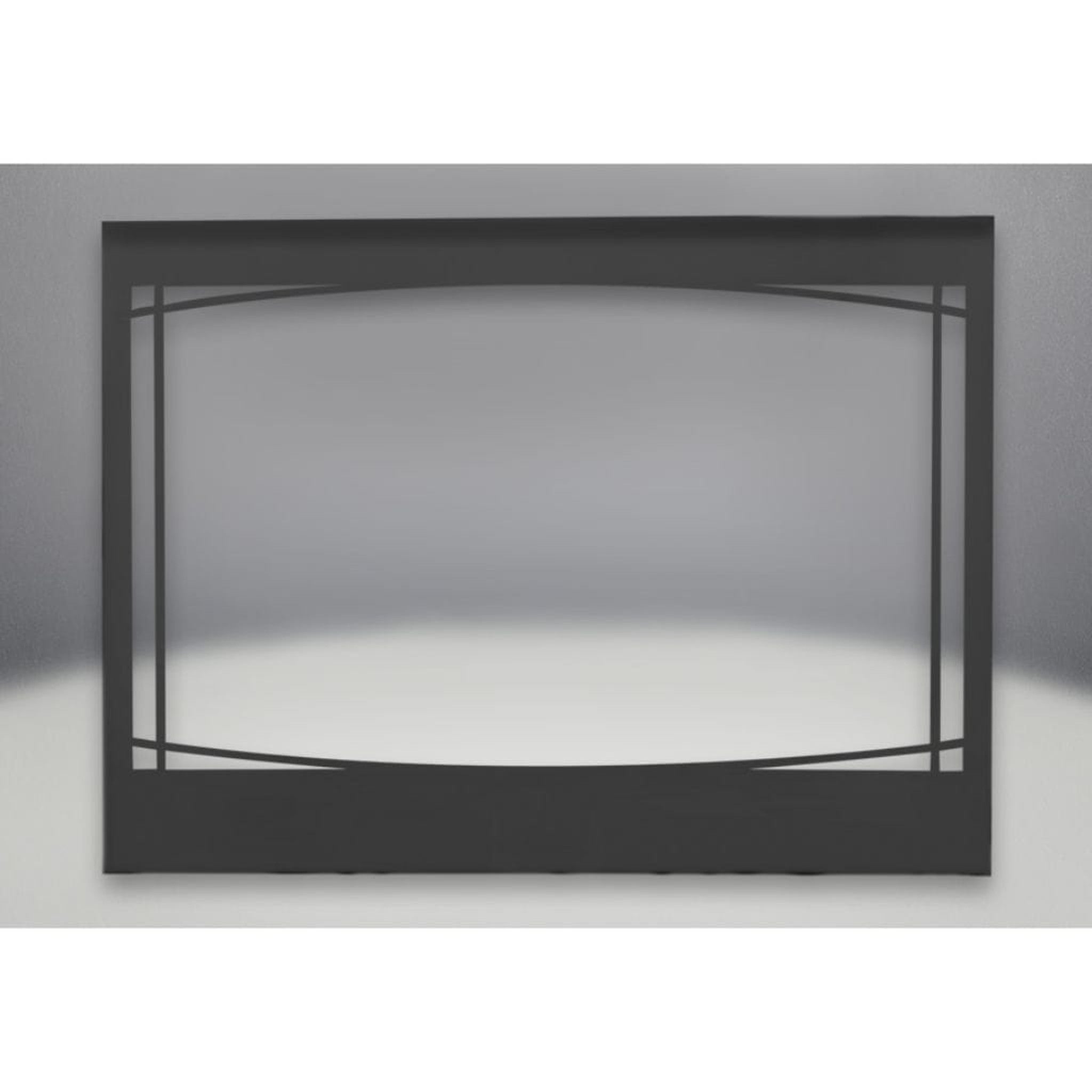 Napoleon Black Zen Design Decorative Front for 46" Ascent Fireplace ...