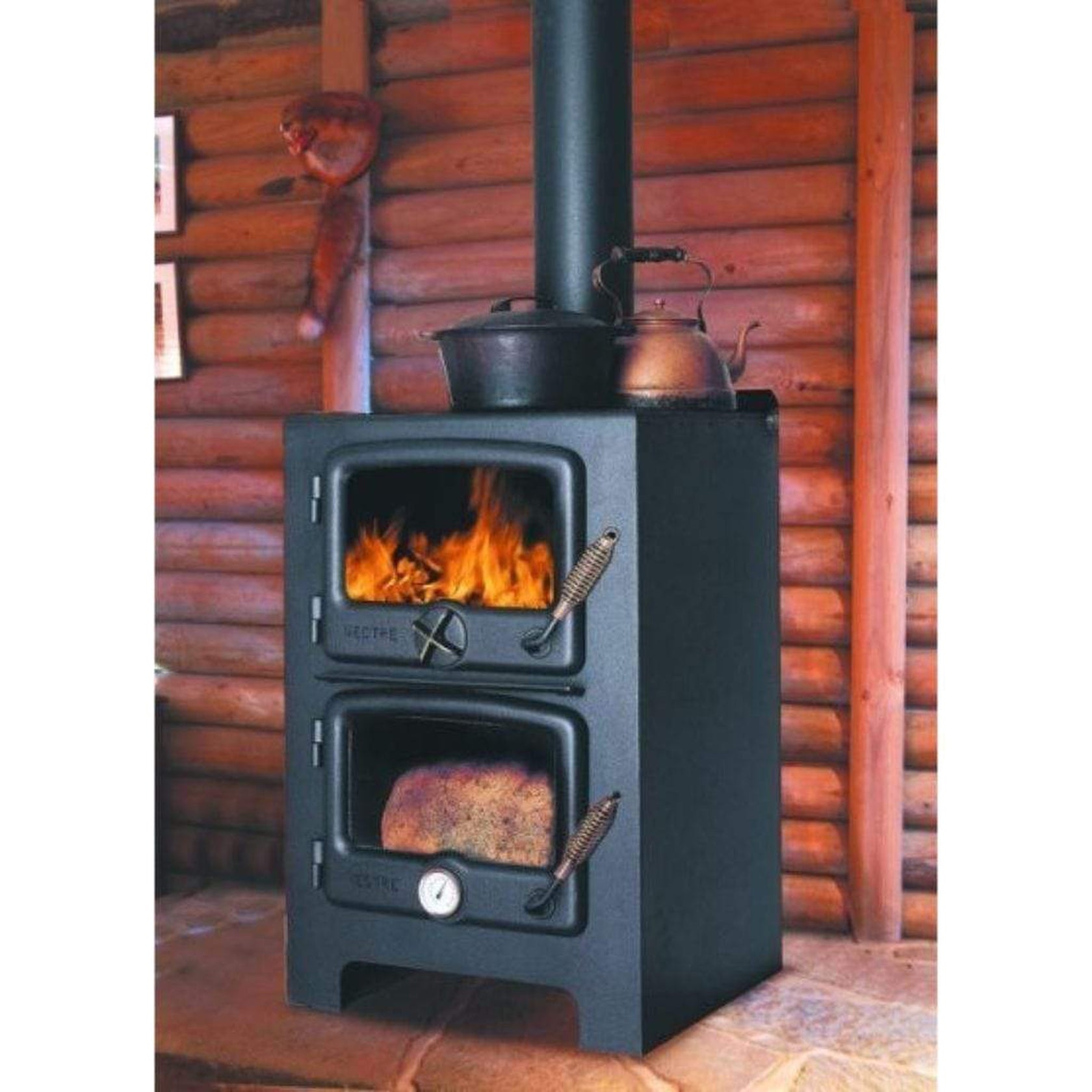 NECTRE N350 Wood Burning Stove / Oven & Heater – US Fireplace Store