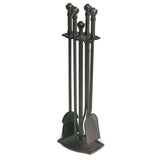 Pilgrim Ball and Claw 30" Black Tool Set – US Fireplace Store