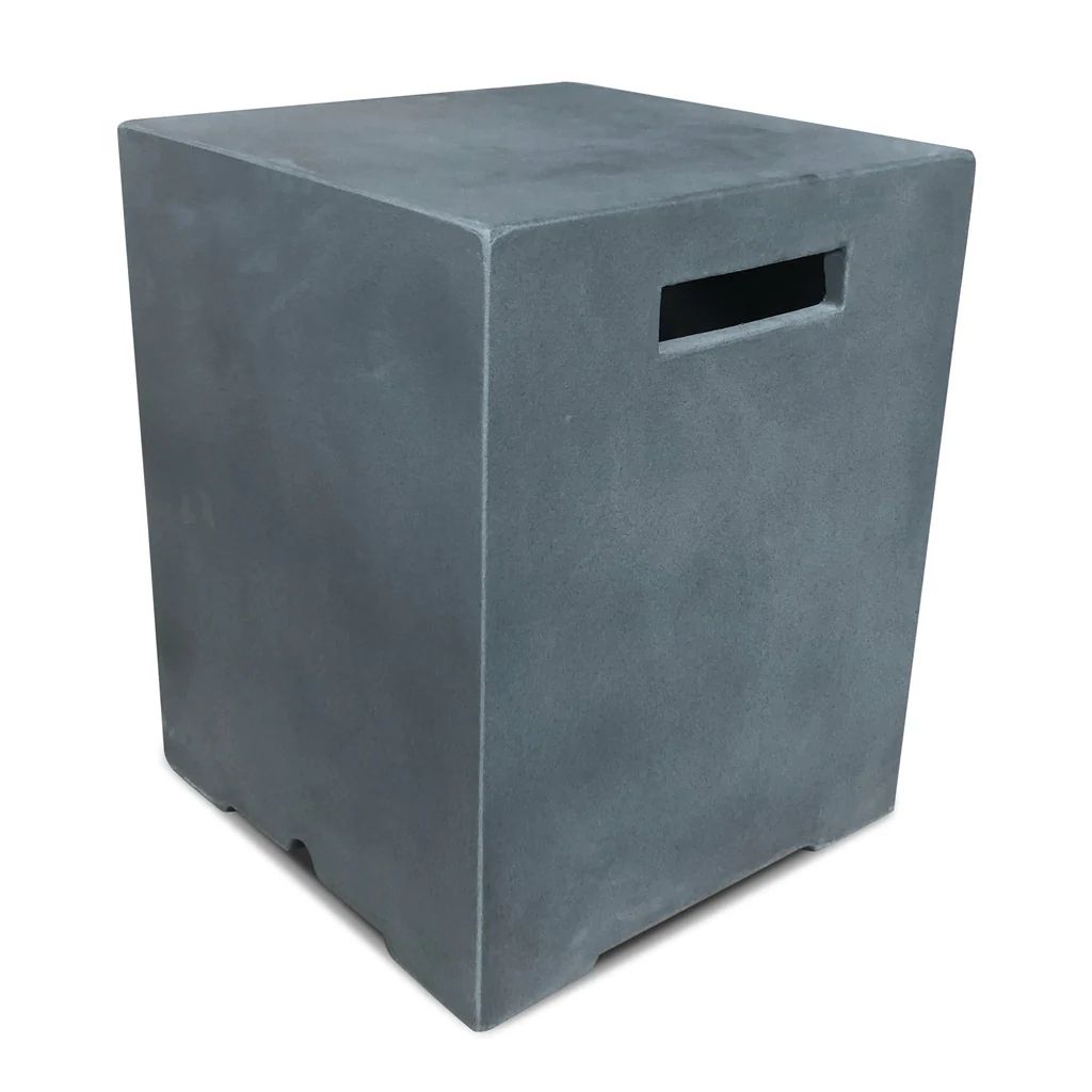 PyroMania 16" Charcoal Square Tank Cover – US Fireplace Store