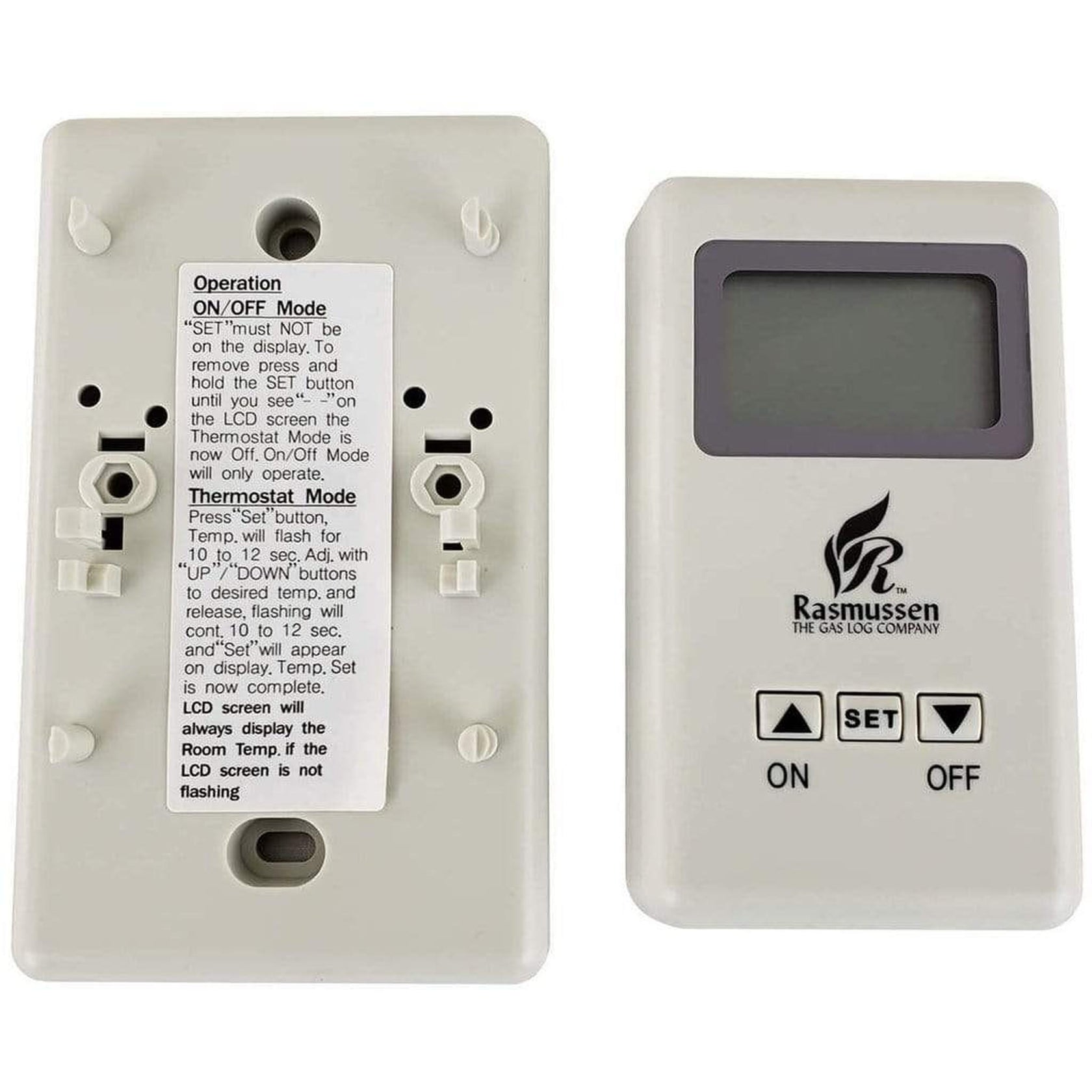 Rasmussen TS-2R Wireless Wall Thermostat Control – US Fireplace Store