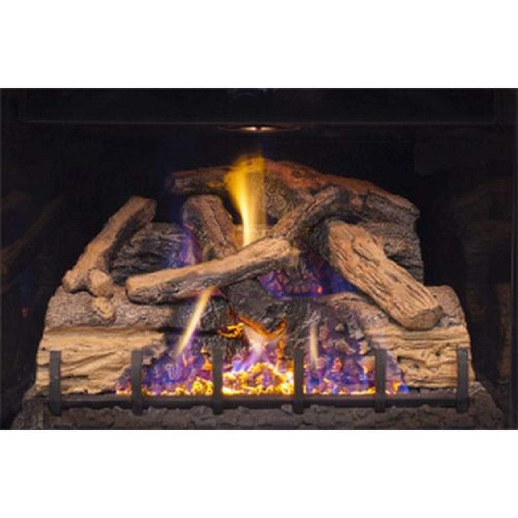 Real Fyre 30" Burnt Split American Oak Gas Log Set – US Fireplace Store