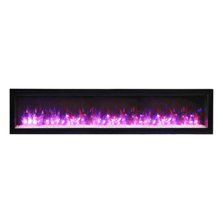 REMII 34 WM-B Electric Fireplace | AMANTII WM-34-B Fireplace – US ...