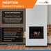 SimpliFire Inception 36" Built-In Electric Fireplace – US Fireplace Store