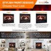 SimpliFire Inception 36" Built-In Electric Fireplace – US Fireplace Store