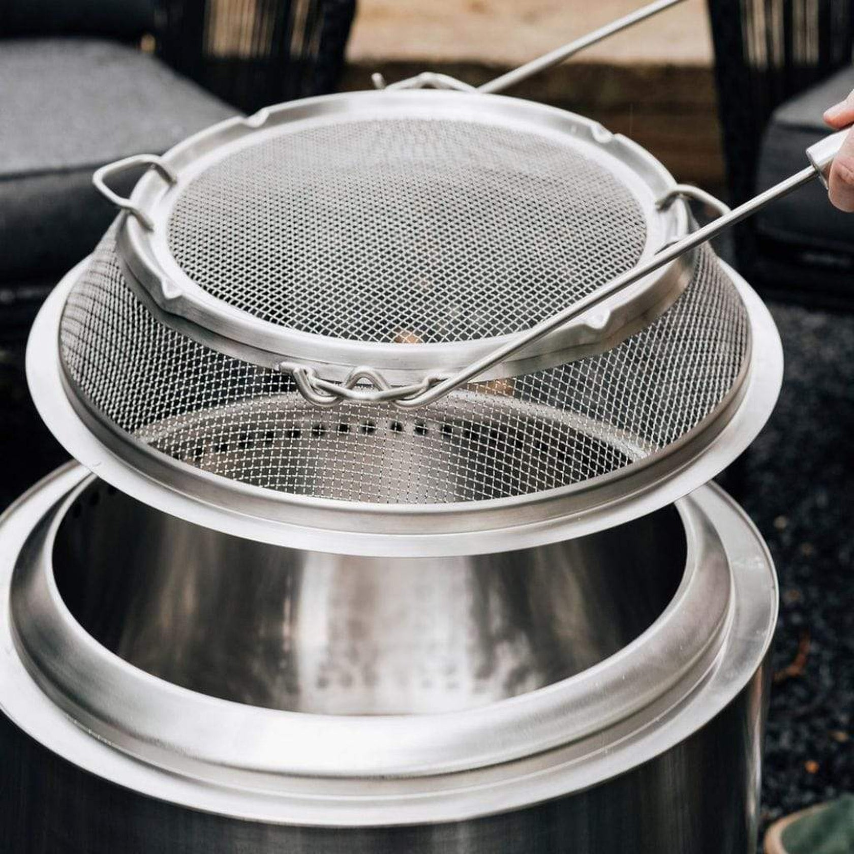 Solo Stove Stainless Steel Bonfire Shield – US Fireplace Store