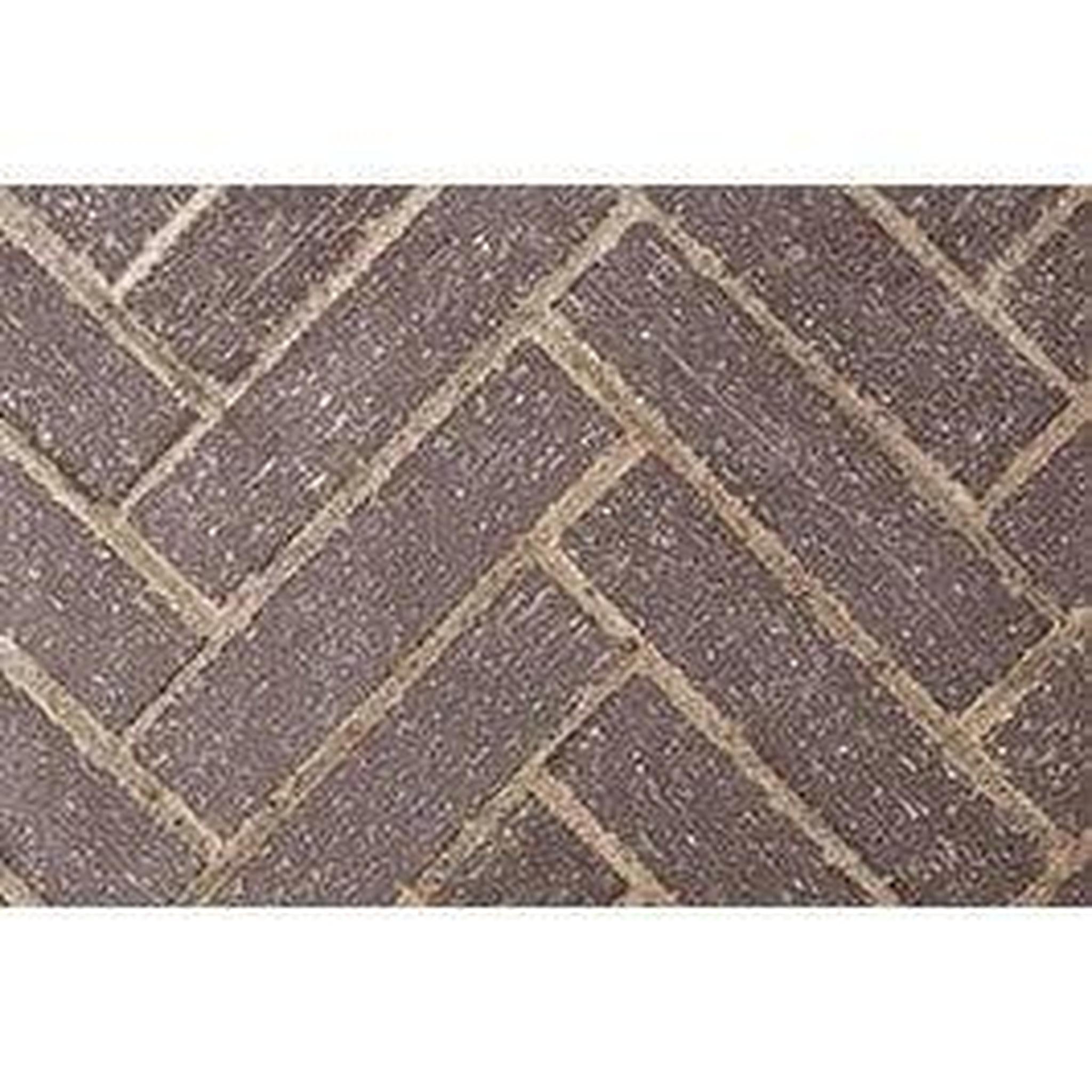 Superior Mosaic Masonry 42" Midnight Split Herringbone Brick Liners fo ...