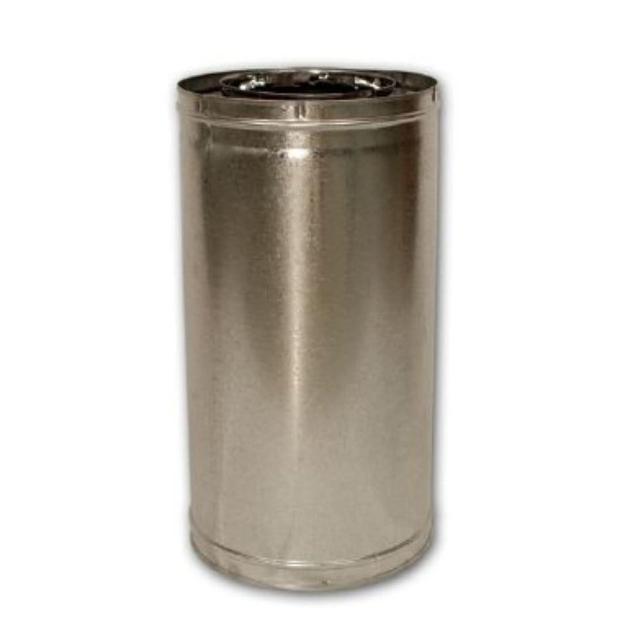 SUPERIOR 18" Section Double Wall Pipe Snap Lock | 18-8DM – US Fireplace ...