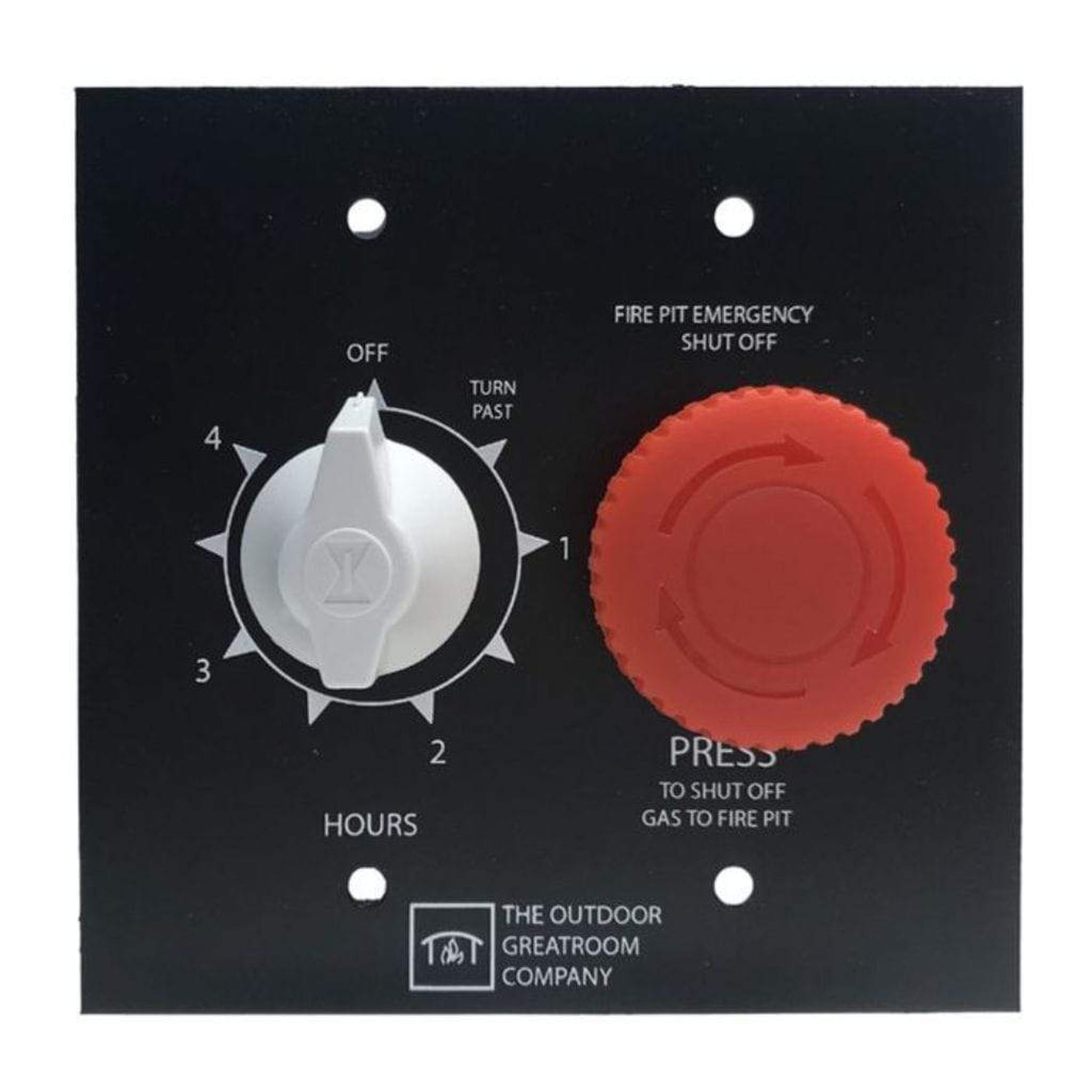 THE OUTDOOR GREATROOM COMPANY 4 Hour Timer Control Panel | 4HRTES-CP ...