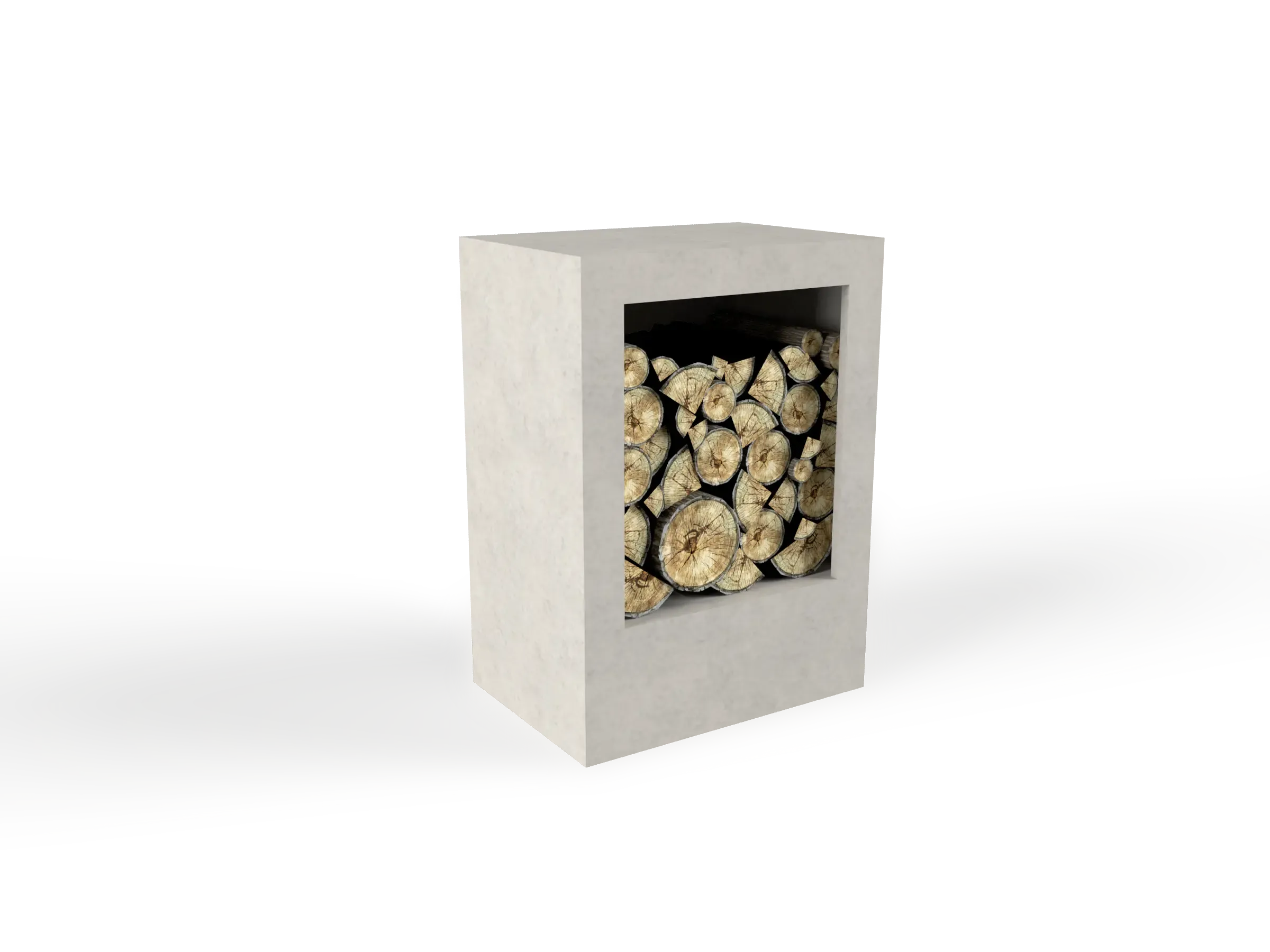 Trendz Outdoors 800mm GRC Wood Boxes (Set of 2) – US Fireplace Store