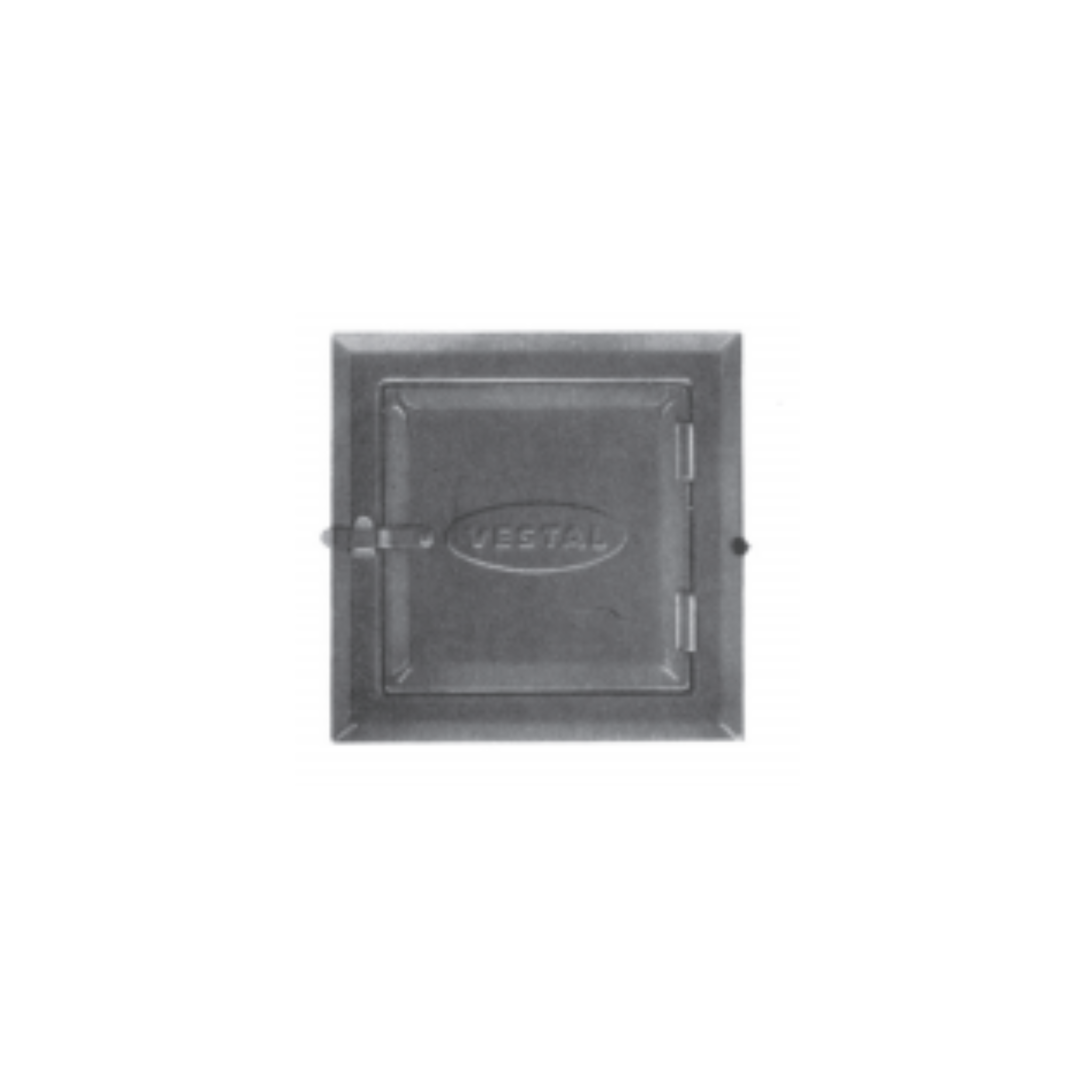 Vestal 8" x 8" Galvanized Steel Cleanout Door – US Fireplace Store