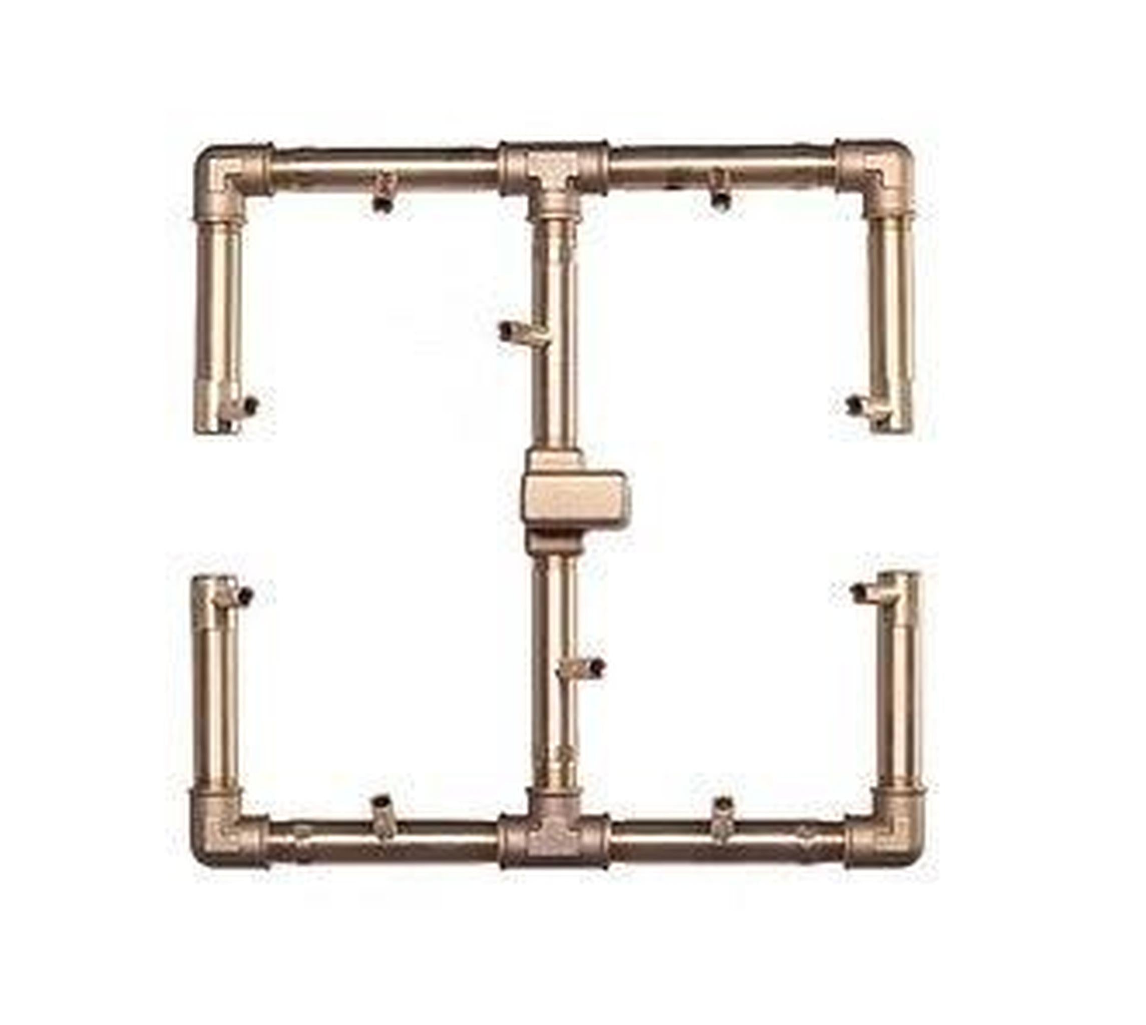 Warming Trends Original CFB120 120K BTU Liquid Propane Crossfire Brass ...