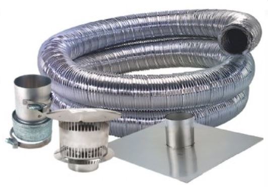 Z-Flex 6" x 15' Insul-Liner Gas Fireplace Kit – US Fireplace Store